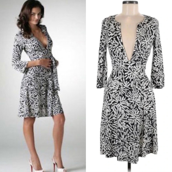 Diane Von Furstenberg | Dresses | Diane Von Furstenburg Melicent Wrap ...
